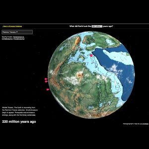 Este mapa interactivo muestra dónde estaba tu casa hace millones de ...