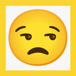 Esto significa el emoji 'cara de rechazo', ¿lo estás usando bien?