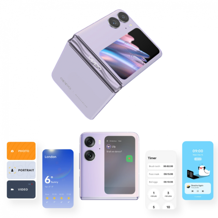 OPPO Find N2 Flip: innovación en diseño y pantalla plegable con Telcel