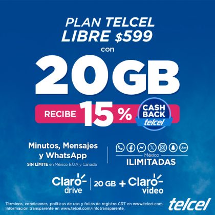 NUEVOS PLANES TELCEL LIBRE ¡SIN PLAZOS FORZOSOS, CON MÁS GIGAS Y ...