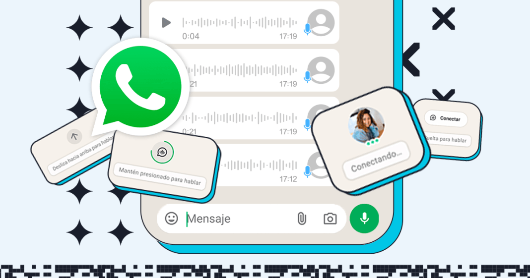 Descubre cómo usar los nuevos chats de audio de WhatsApp