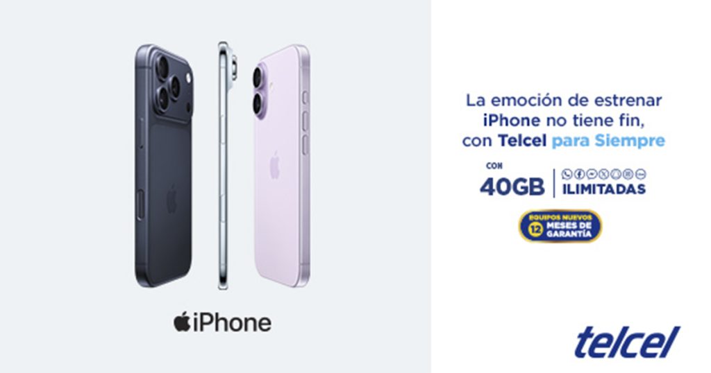 Estrenar iPhone con Telcel para Siempre, ahora es más sencillo